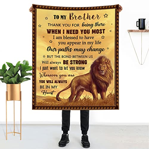 Alieny to My Brother Blanket, Big Brother Gift, Brother Gifts from Sister, Brother Sister Gift, Brother Gifts Ideas for Birthday Christmas Graduation, Gifts for Brother Adult Throw Blanket 60"x50"