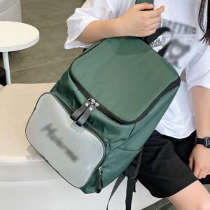 DINGZZ Women Backpack Travel Bag Large Capacity Women's Backpack Nylon Zipper School Bag (Color : D, Size : 30cmX15cmX43cm)