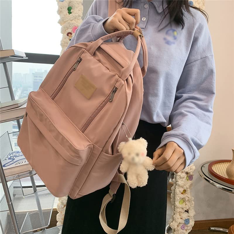 DINGZZ Multifunction Women Backpack Youth Waterproof Backpacks for Teenage School Bag (Color : E, Size : 32 * 12 * 42CM)