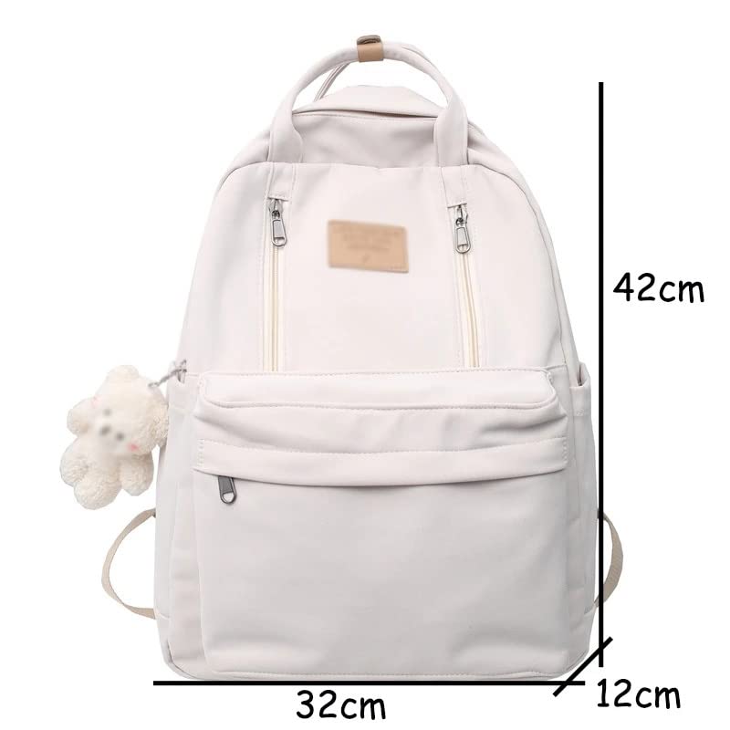 DINGZZ Multifunction Women Backpack Youth Waterproof Backpacks for Teenage School Bag (Color : E, Size : 32 * 12 * 42CM)