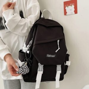 DINGZZ Female Backpack Fashion Women Backpack College School Bag Travel Shoulder Bags for Teenage Girls (Color : D, Size : 30 * 14 * 41CM)