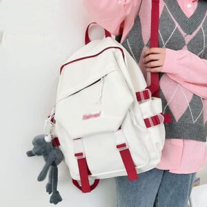 DINGZZ Female Backpack Fashion Women Backpack College School Bag Travel Shoulder Bags for Teenage Girls (Color : D, Size : 30 * 14 * 41CM)