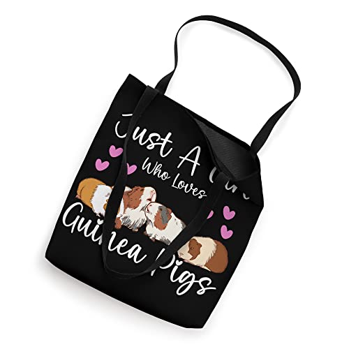 Just A Girl Who Loves Guinea Pigs. Funny Guinea Pigs Lover Tote Bag