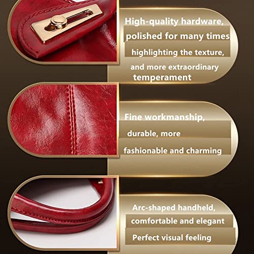 PHEVOS Women Fashion Handbags Tote Bag Ladies Hobo Purse Top Handle Satchel Shoulder Big Bags (wine)