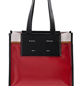 Proenza Schouler White Label Women's Large Morris Tote, Crimson, One Size