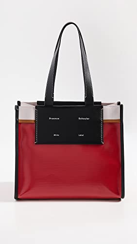 Proenza Schouler White Label Women's Large Morris Tote, Crimson, One Size