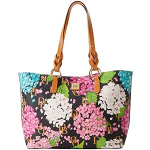 dooney & bourke hydrangea monogram nelly tote