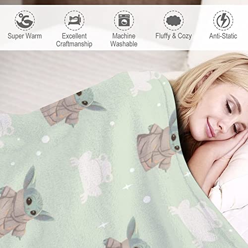 Warm Throw Blanket Winter Weighted Blankets Soft Fleece Blanket Movie Gift for Women Men Children Fans 50" X 60"