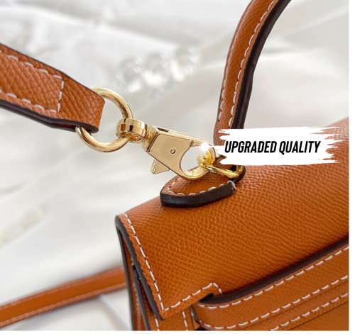 JayGsEmpire Beautiful fashion Handbags for Women Purses Crossbody Bag for girls Top Handle Satchel Shoulder Bag Tote Bag luxury bag (Orange brown)