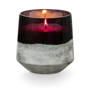 ILLUME Beautifully Done Baltic Glass Candle, BlackBerry Absinthe