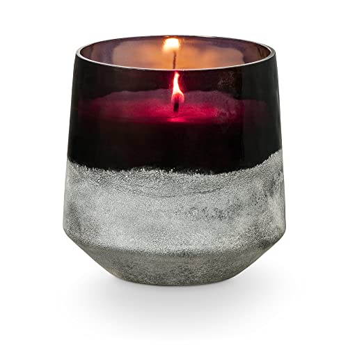 ILLUME Beautifully Done Baltic Glass Candle, BlackBerry Absinthe