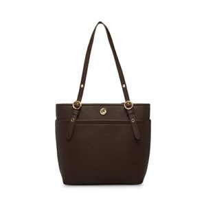 anne klein pocket tote, expresso