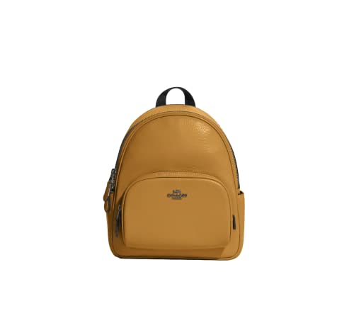 Coach Women's Mini Court Backpack (Pebble Leather - Buttercup)