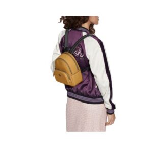 Coach Women's Mini Court Backpack (Pebble Leather - Buttercup)