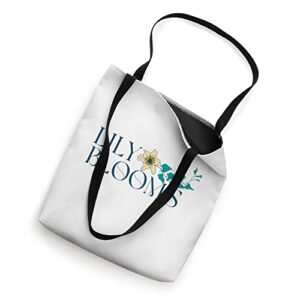 Lily Blooms Shirt Lily Blooms Floral Patterns Tote Bag