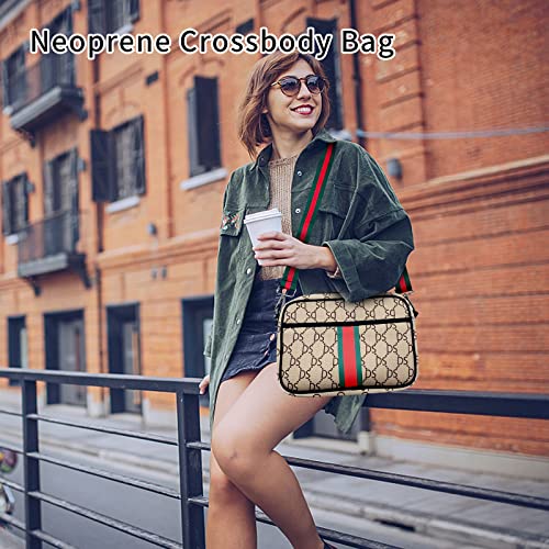 Crossbody Bags for Women with Lipstick Key Chain, Women's Crossbody Handbags with Adjustable Detachable Strap Well Made