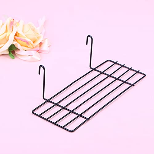 Healifty for Frame Used Supplies, Grille, X Wall- Design Shelves. Xcm Room Storage, Decorative Metal Panel, Straight Stand with Wall Mesh Panel Office Small L Grid Props Hanging Wall Grid