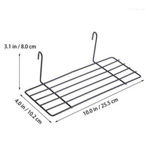 Healifty for Frame Used Supplies, Grille, X Wall- Design Shelves. Xcm Room Storage, Decorative Metal Panel, Straight Stand with Wall Mesh Panel Office Small L Grid Props Hanging Wall Grid