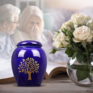 Small Urns for Human Ashes, Mimi Urns for Human Ashes, Cremation Keepsakes for Ashes, Mini Tree of Life Urn, Cremation Keepsakes for Ashes