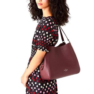 Kate Spade New York Kate Spade Leila Medium Triple Compartment Shoulder (Cherrywood)