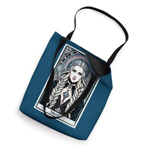 Skadi Norse Goddess, Norse Viking Myth, Runes, Nordic Art Tote Bag