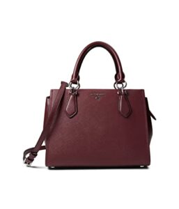 michael kors marilyn medium satchel merlot 1 one size