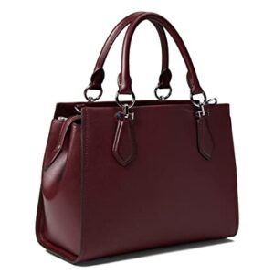 Michael Kors Marilyn Medium Satchel Merlot 1 One Size