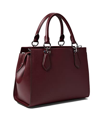 Michael Kors Marilyn Medium Satchel Merlot 1 One Size