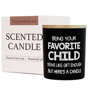 Gifts for Mom & Dad from Daughter, Son - Mothers Day Gifts, Birthday Gifts for Mom, Dad, Women, Men - Gifts for Dad, Grandma, Grandpa - Vanilla Lavender Scented Candle 10oz