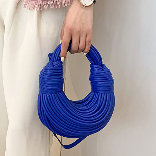 Hand-woven Knotted Pull-up Noodle Cross-body Bag Creative Noodle One-Shoulder Armpit Handbag