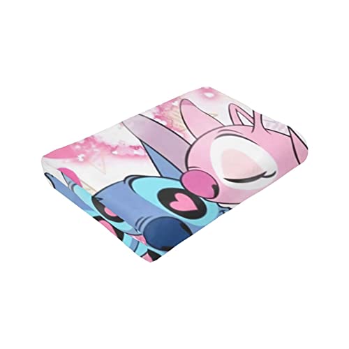 MANMAT Cartoon Throw Blanket Lightweight Cozy Couch Bed Super Soft and Warm Flannel Fleece Microfiber Throws Blankets for All Seasons 50''x40''