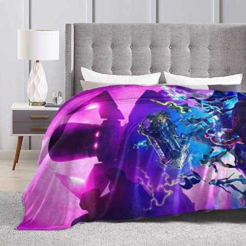 Kpfqi Anime Game Blanket Super Soft Flannel Throw Blanket All Season Cozy Warm Plush Blankets for Sofa Bed Living Room Game5-60 x50