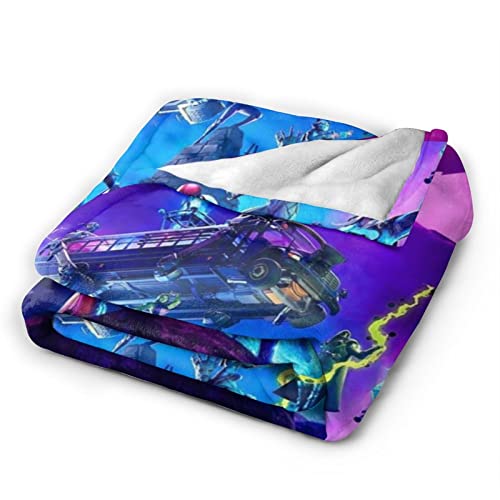 Kpfqi Anime Game Blanket Super Soft Flannel Throw Blanket All Season Cozy Warm Plush Blankets for Sofa Bed Living Room Game5-60 x50