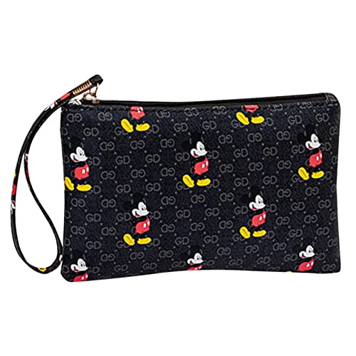 2023 The Newest Cute Cartoon Women's Wallet Long Clutch Bag, Largecapacity Zipper Ladies Wallet Card Case Mobile Phone Bag