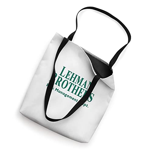 Lehman Brothers Risk Management Department Tote Bag