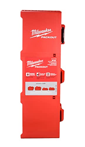 Milwaukee 48-22-8339 Packout Shop Storage M18 Battery Rack