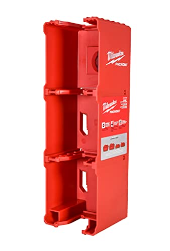 Milwaukee 48-22-8339 Packout Shop Storage M18 Battery Rack