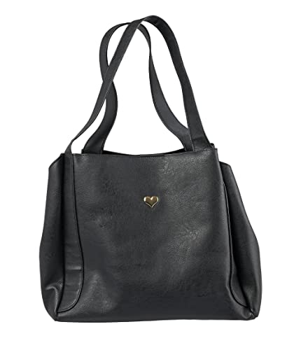 Loulu - Hayden Hobo Handbag - Black