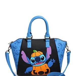 Loungefly Disney Lilo & Stitch Pumpkin Costume Satchel Bag