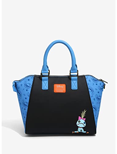 Loungefly Disney Lilo & Stitch Pumpkin Costume Satchel Bag