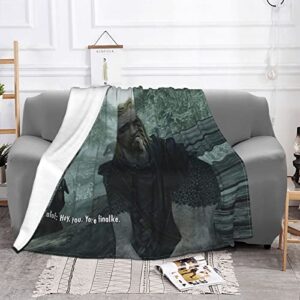 Skyrim You're Finally Awake Blanket Soft Warm Throw Blankets 60"x50" for Bedroom Couch Travelling