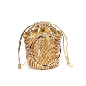 yllwh women evening bags rhinestones bucket ladies clutch purse ladies handbags