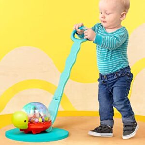 B. Play – Ball Popper & Walker – Push Toy for Baby, Toddler – Light-Up Turtle Toy for Crawling or Walking – Removable Handle – 1 Year + – Walk ‘n’ POP!