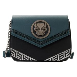 loungefly marvel black panther wakanda forever crossbody bag