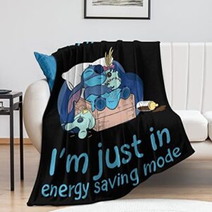 Cute Throw Blanket Ultra-Soft Flannel Fleece Warm Throw Blankets Couch Sofa Bed Living Room Blanket for Kids Adults 50"x40"