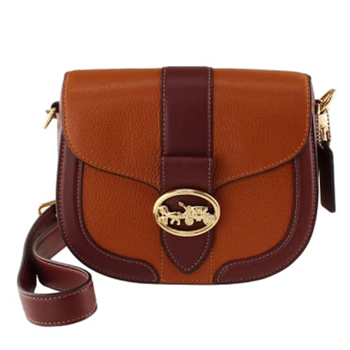 Coach Georgie Saddle Crossbody (IM/Sunset Multi)