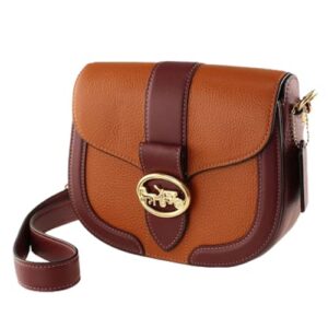 Coach Georgie Saddle Crossbody (IM/Sunset Multi)