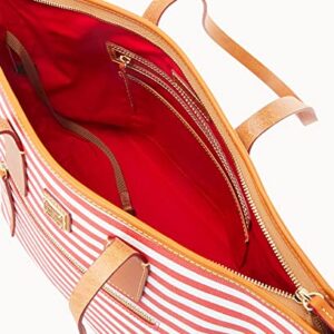 Dooney & Bourke Sullivan Coated Cotton Tote (Red)