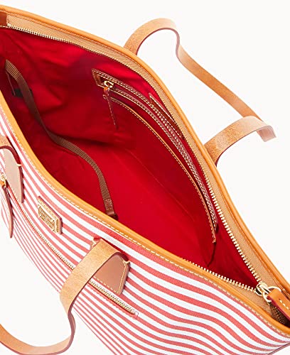 Dooney & Bourke Sullivan Coated Cotton Tote (Red)