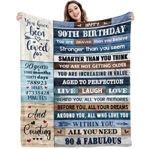 90th birthday decorations for women men birthday gift ideas 1933 blanket best 90th birthday gifts ideas for her him women men mom dad grandparents fleece soft throw blanket 60 inch x 50 inch